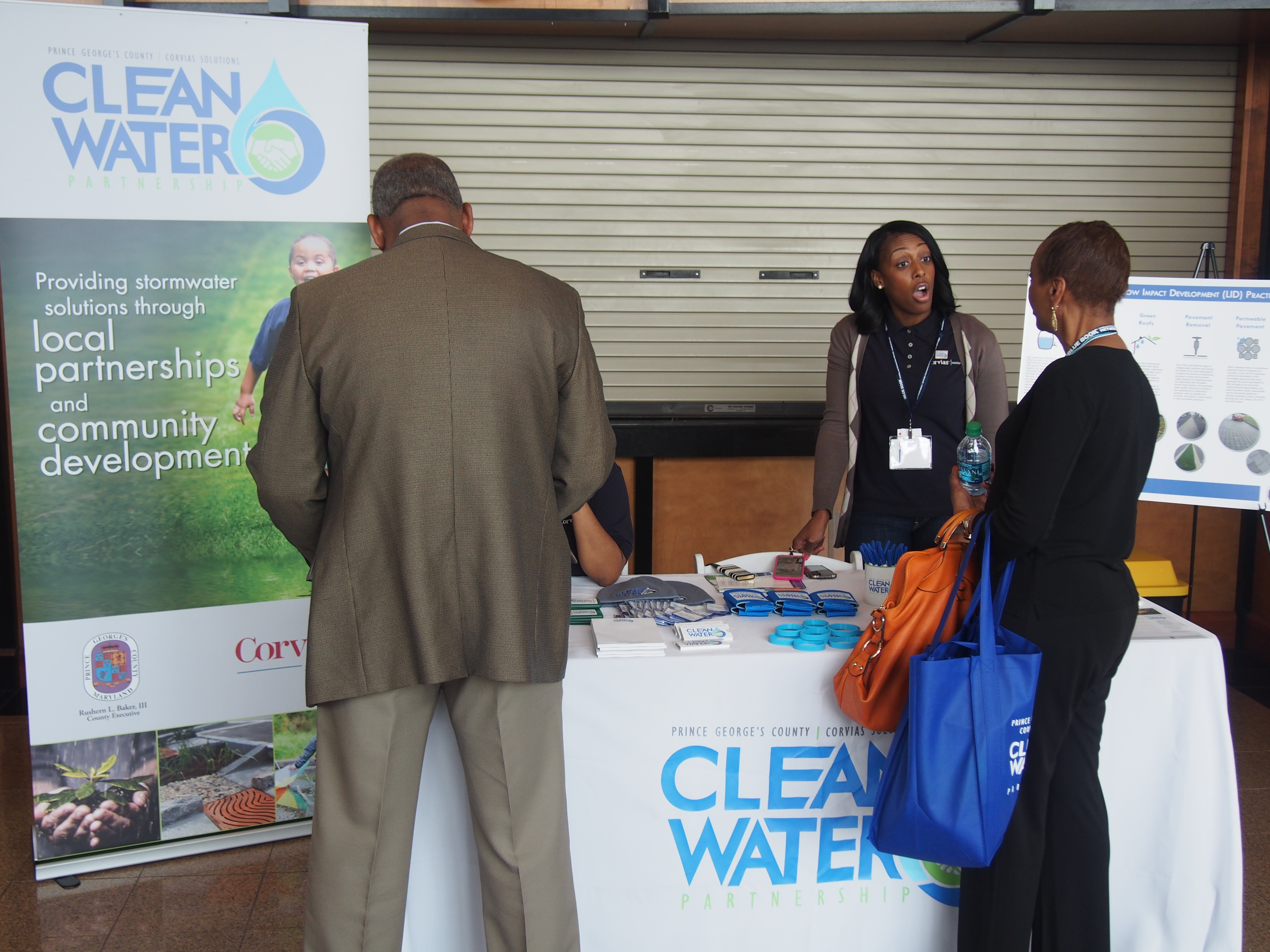 Educating Blue Book Network attendees about the Clean Water Partnership ...