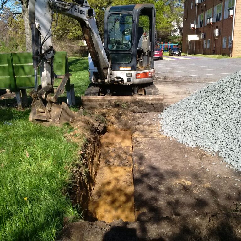 Stormwater retrofit in Capital Heights, MD – The Clean Water Partnership