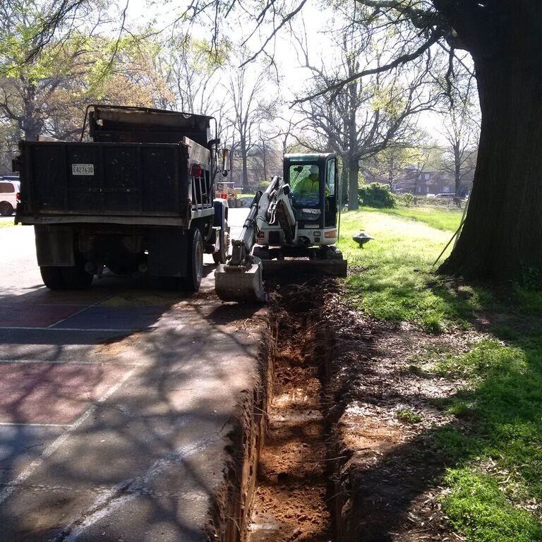 Stormwater retrofits in Capital Heights, MD – The Clean Water Partnership